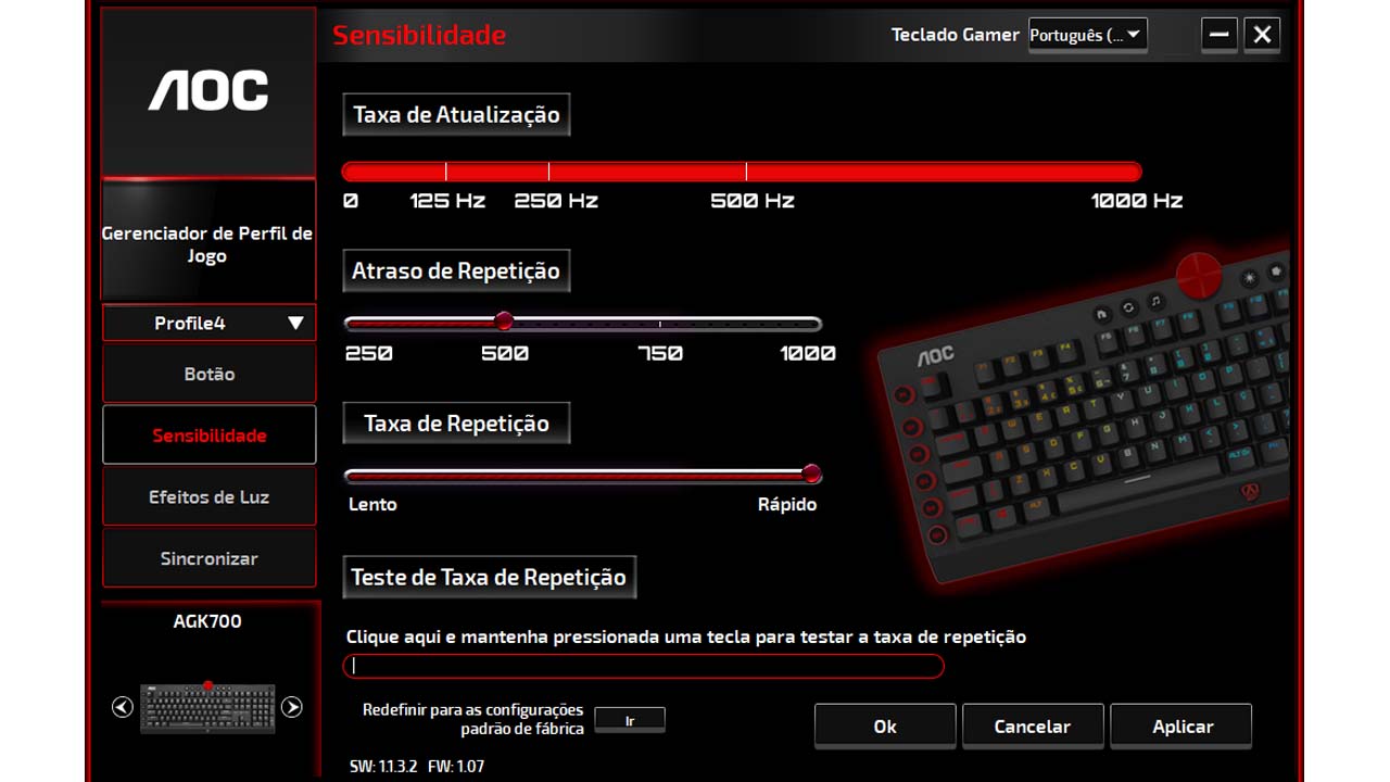 Review AOC Agon AGK700: Um teclado mecânico praticamente perfeito ...